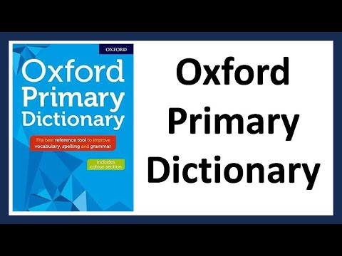 Oxford Primary Dictionary Book Review