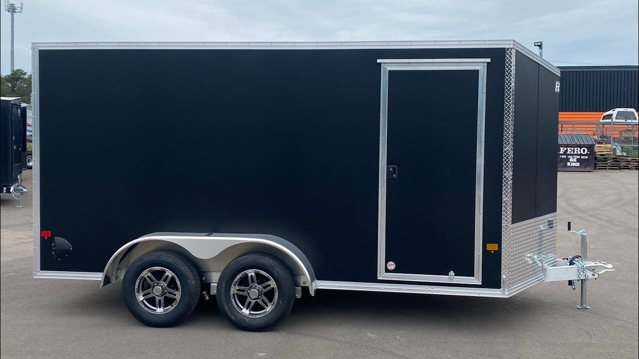 E-Z HAULER 7X14 ENCLOSED TRAILER