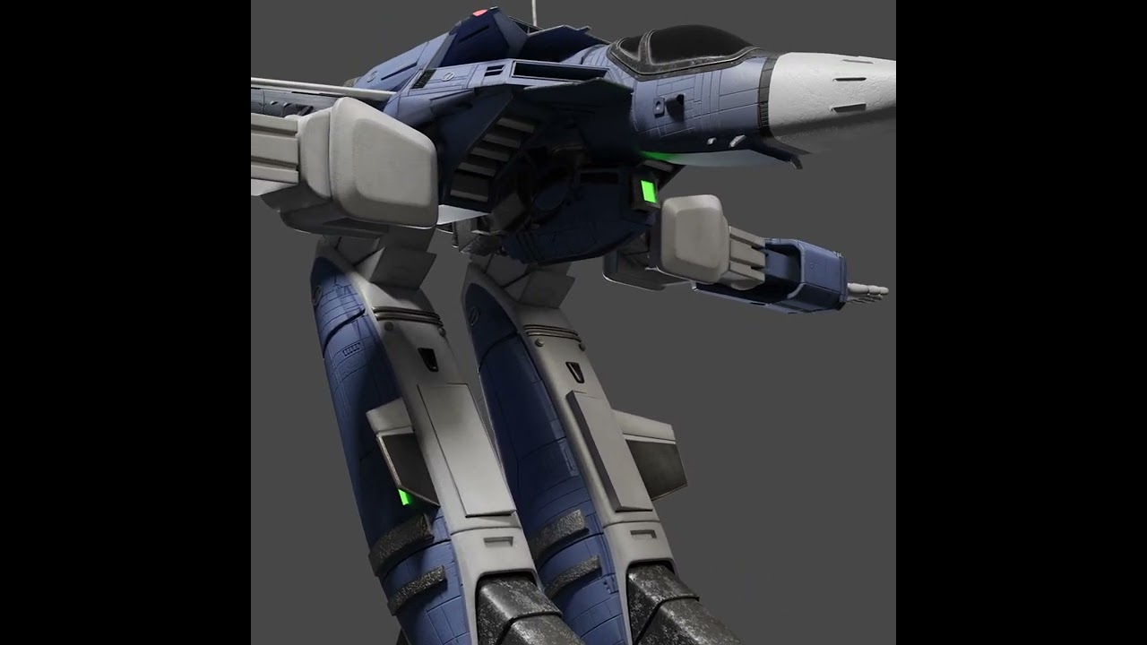 Veritech- Prototype.  #robotech #shorts