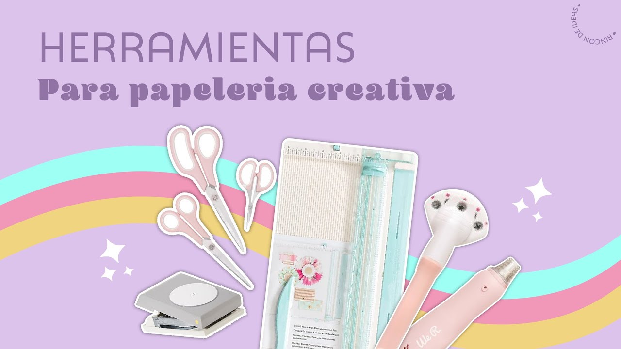 ¿Que HERRAMIENTAS comprar para PAPELERIA CREATIVA? herramientas, eventos y candy bar