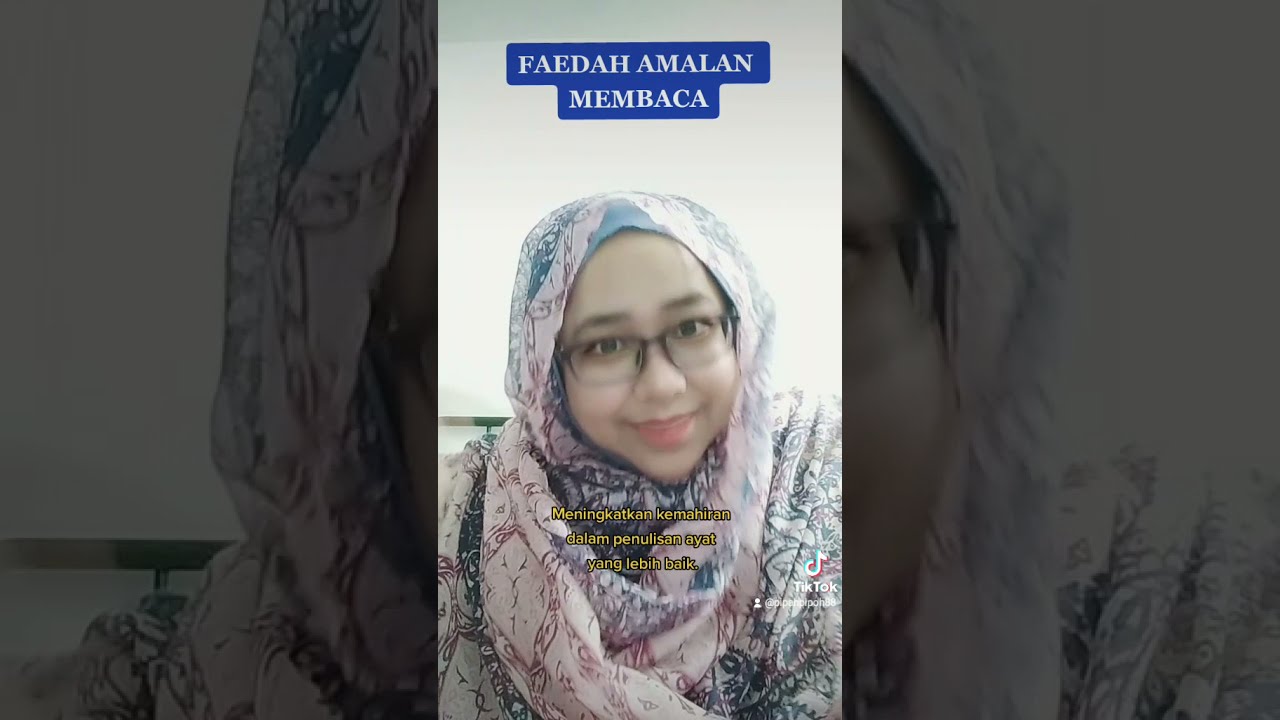 FAEDAH AMALAN MEMBACA #Shorts