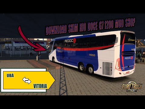 Steam Community :: Video :: ETS 2 MOD BUS 1.49 MARCOPOLO G7 1200 SCANIA K380IB / RIO DOCE / UBÁ ...