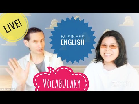 Business English with Jeffrey & Kumi (accounting vocabulary) @imagineigo