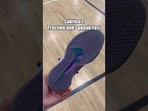 Nike Sabrina 2 Traction and Squeak Test #nikebasketball #sabrinaionescu