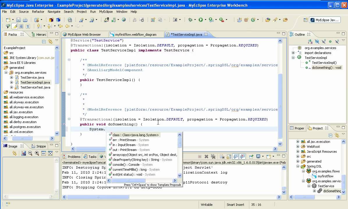 Spring Tutorial - Using Spring Web Flow (Part 2 of 2)