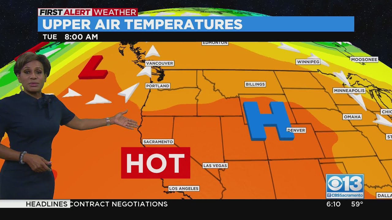 Monday morning weather forecast - Aug. 22, 2022