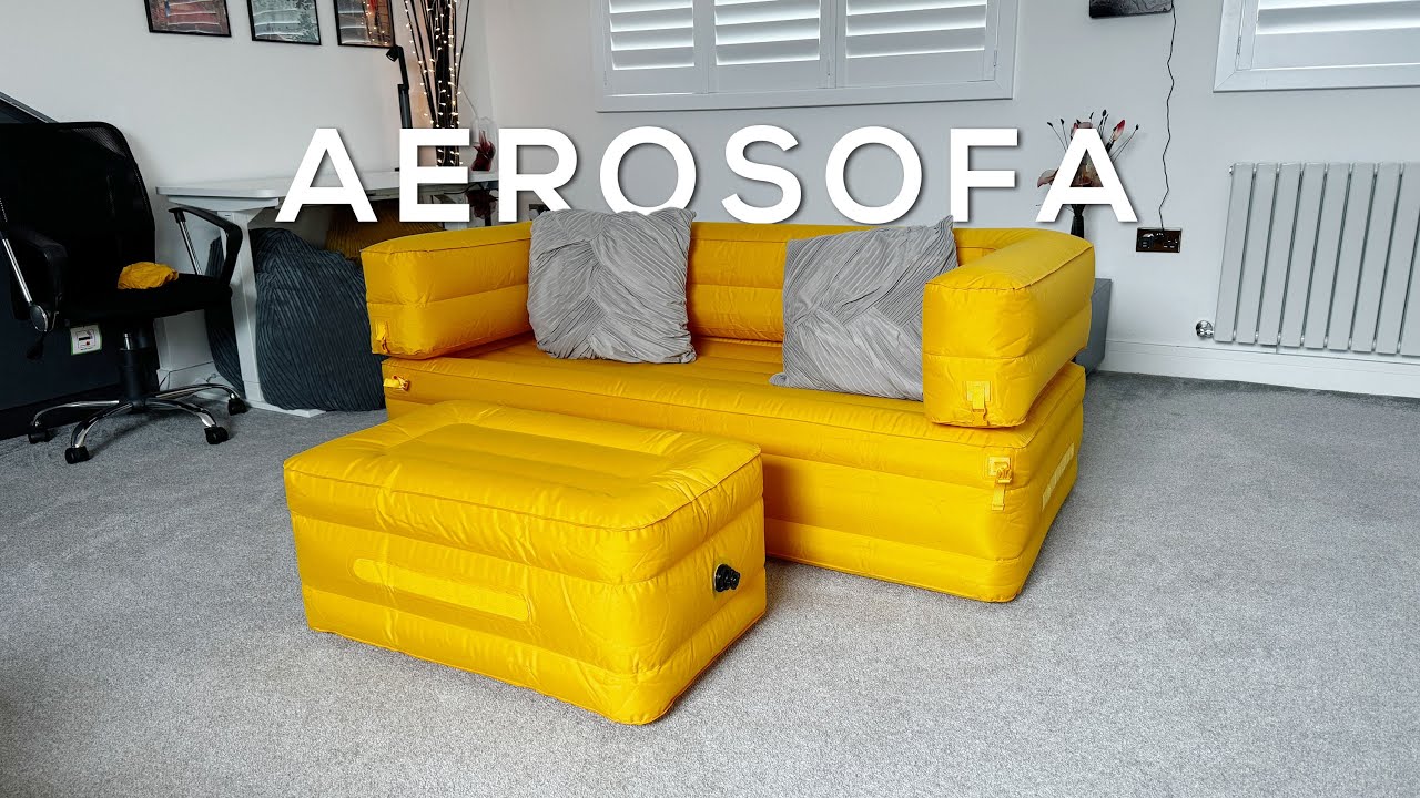 AeroSofa - The Self Inflating 2-in-1 Sofa and Bed!