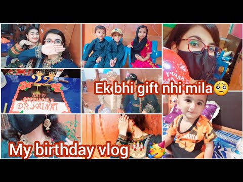 My birthday vlog🥳🎂 Ek bhi gift nhi mila🥺 Farhan bhi birthday mein nhi aya🥺|Voice of Kainat♥️