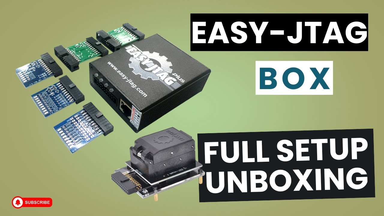 How to Setup EASY-JTAG Box Complete TUTORIAL