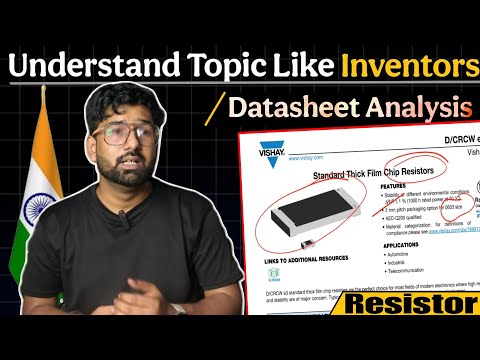 🚨Select a Right Register | Datasheet Analysis of Resistor | Selection of Resistor