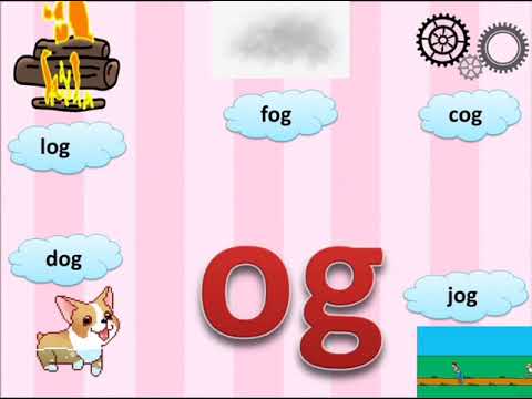 Og words/ three letter words/ word family/
