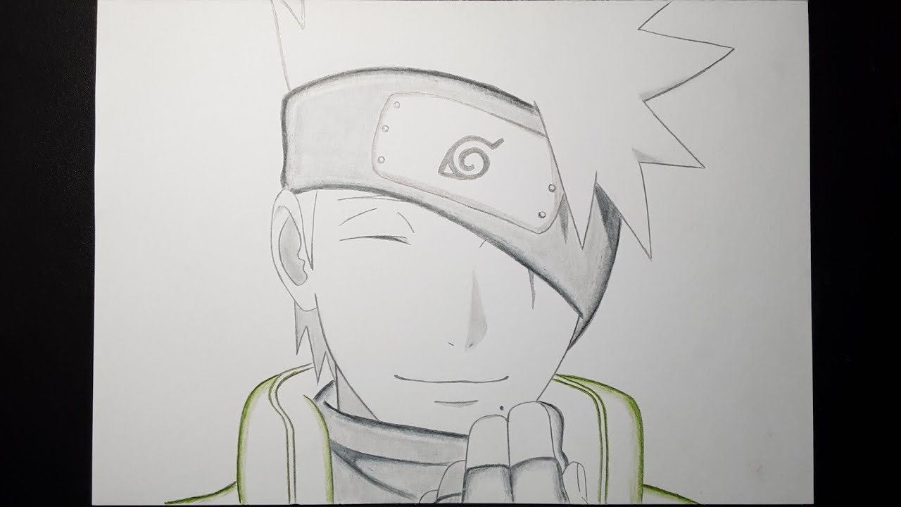 How to draw Kakashi Hatake real face | step by step | Naruto (86)