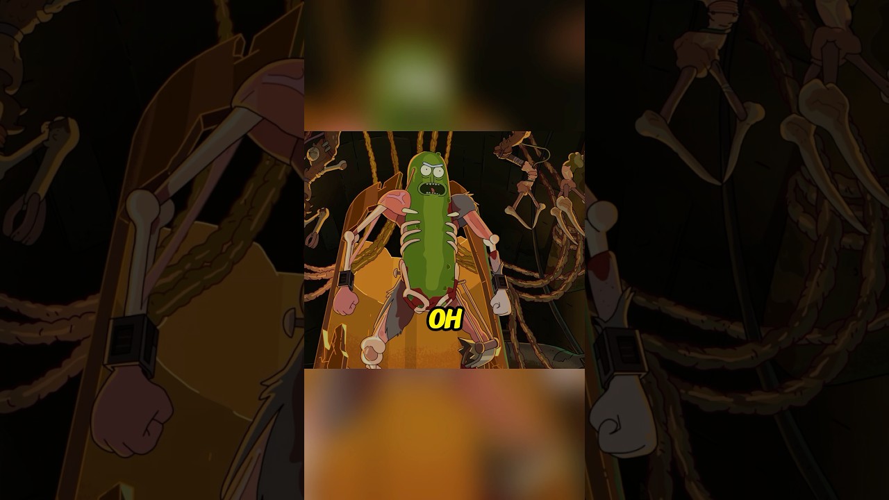 Pickle Rick becoming 🤯 #rickandmorty #shorts