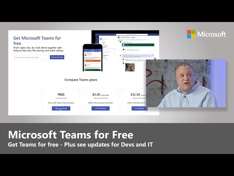 RELEASE: Introducing a free version of Microsoft Teams | Kurt Shintaku ...