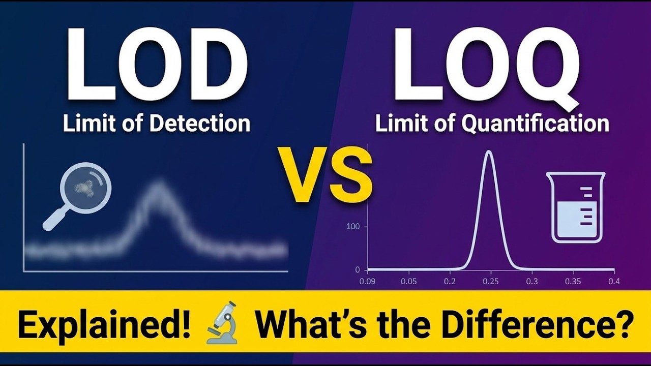 LOD vs LOQ: Understanding Detection and Quantitation Limits in Analytical Testing