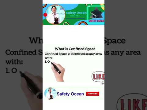 What is a confined space | Confined Space Entry | #shorts #shortsvideo #confinedspace #safetytips ||