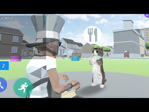 He feeds me (Cat Simulator Online)
