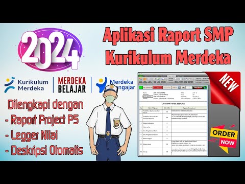 Wajib Pakai, APLIKASI RAPORT KUMER TINGKAT SMP VERSI 2024