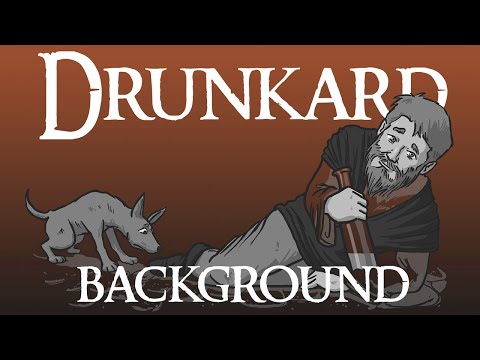 Drunkard character background for D&D 5e