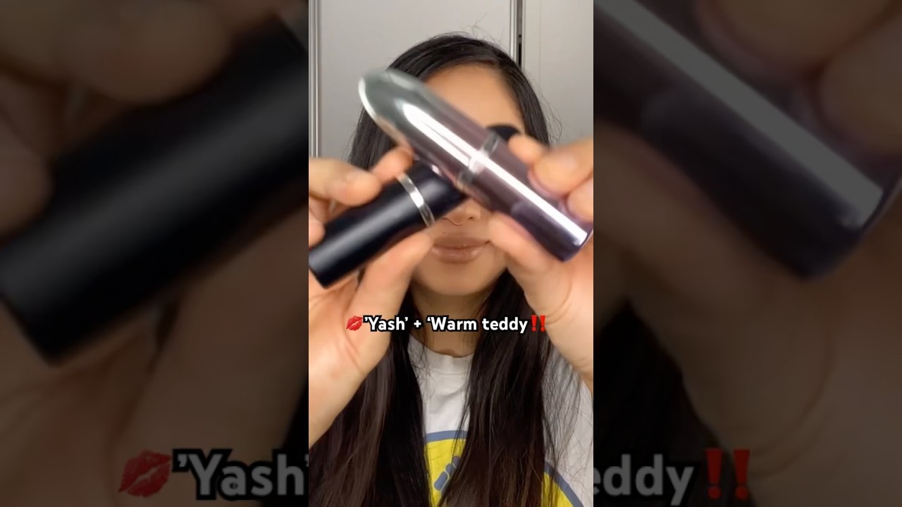 Mac yash + warm teddy lip combo on medium olive skin tone #makeup #oliveskin #makeuphack