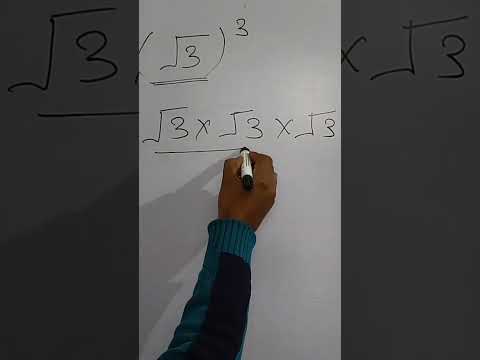 root ka cube kaise kare, #shorts,#viral,#ctet,#tranding,(√3)³, algebra,maths beginners ke liye, math