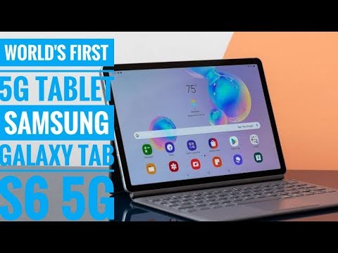 The world's first 5G tablet will soon be with us and it's a Samsung Galaxy Tab S6 5G