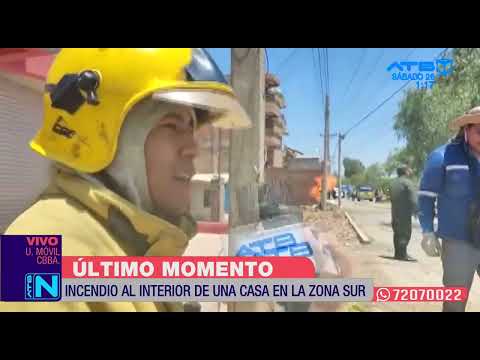 Incendio doméstico, domiciliario pone en riesgo varias viviendas de la ...