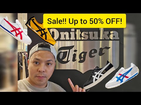 ONITSUKA SHOES SALES NAKA SALE UP TO 50% OFF DITO SA SINGAPORE