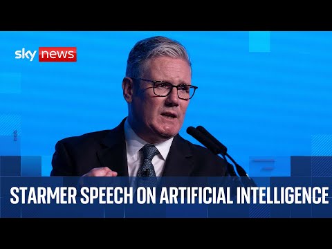 Starmer says artificial intelligence 'makes us more human' - London Tech Week speech