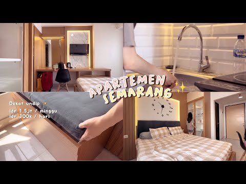 Where to stay in Semarang ✨ Apartemen deket kampus UNDIP, tapi gak betah karena… 😭