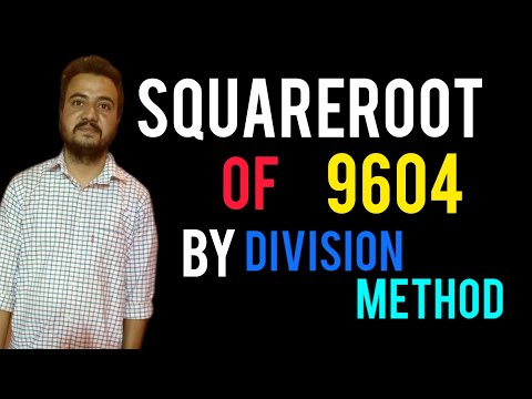 Squareroot of 9604 by using division method #squareroot #squarerootbydivisionmethod #mathsinenglish
