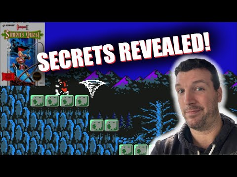 CASTLEVANIA 2: SIMON'S QUEST NES MADE EASY! BEST ENDING COMPLETE WALKTHROUGH