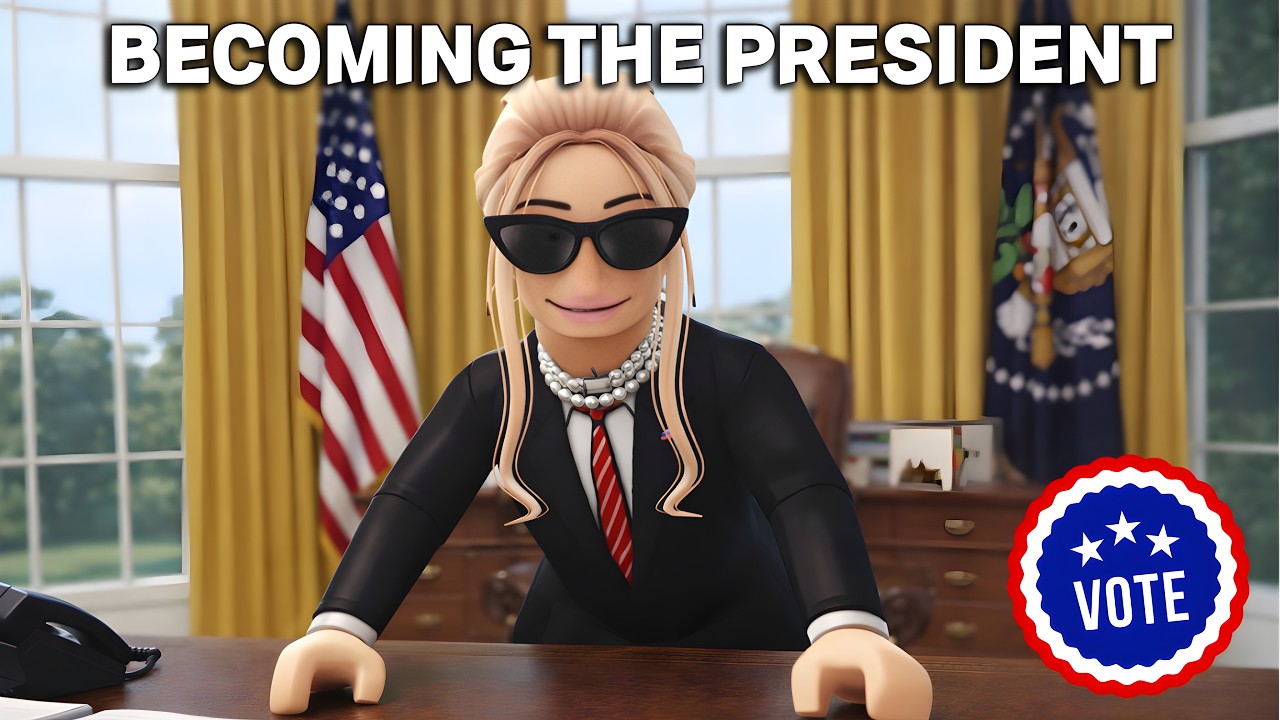 BECOMING THE PRESIDENT IN ROBLOX | Oath Of Office