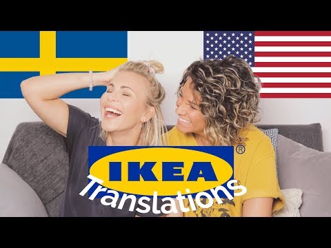 Translating Names of Ikea Products from Swedish to English - Back To School Edition