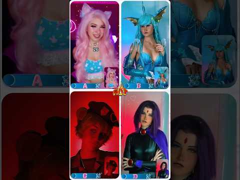 ๐ฅ Cosplay- stunning costumes & bold vibes! A, B, C, D - pick your fave! ๐