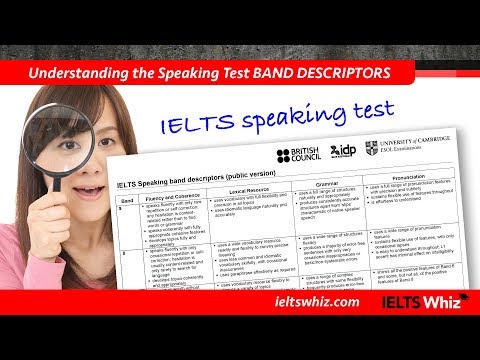 IELTS Speaking Test Band Descriptors