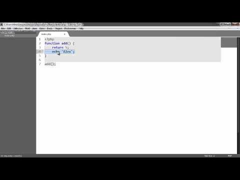 Learn PHP: Functions