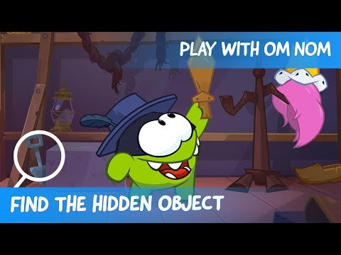 Find the Hidden Object - Om Nom Stories: Actor (Cut the Rope)