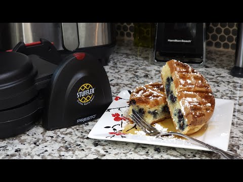 MAKE STUFFED WAFFLES at home with the Presto Stuffler. Seriously, its UhMazing!