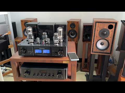 New model Willsenton R11 Pre Amplifier with Willsenton R800i 845 amp with SoundArtist LS3/5A speaker