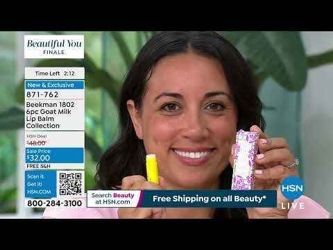 Beekman 1802 6piece Goat Milk Lip Balm Collection