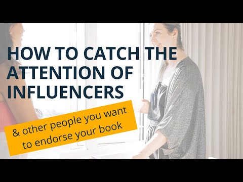 How to Get Influencers & Celebrities to Talk About Your Book