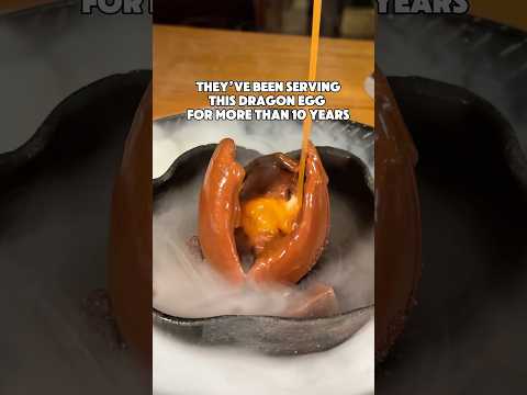 Saké Restaurant in Double Bay have been serving this dragon egg dessert for over 10 years now
