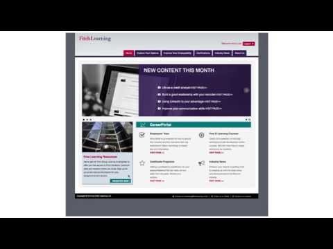 What is Fitch Learning’s career portal