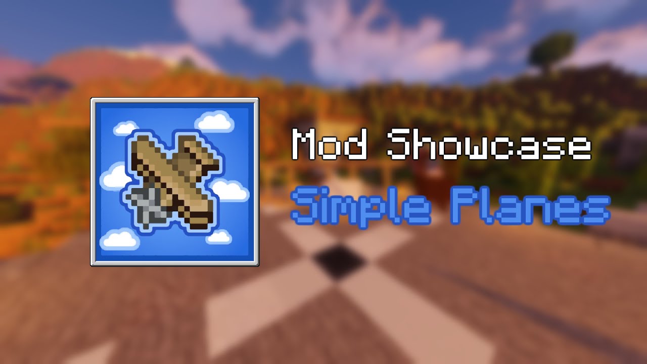Simple Planes Forge Mod Showcase - Minecraft 1.18.2