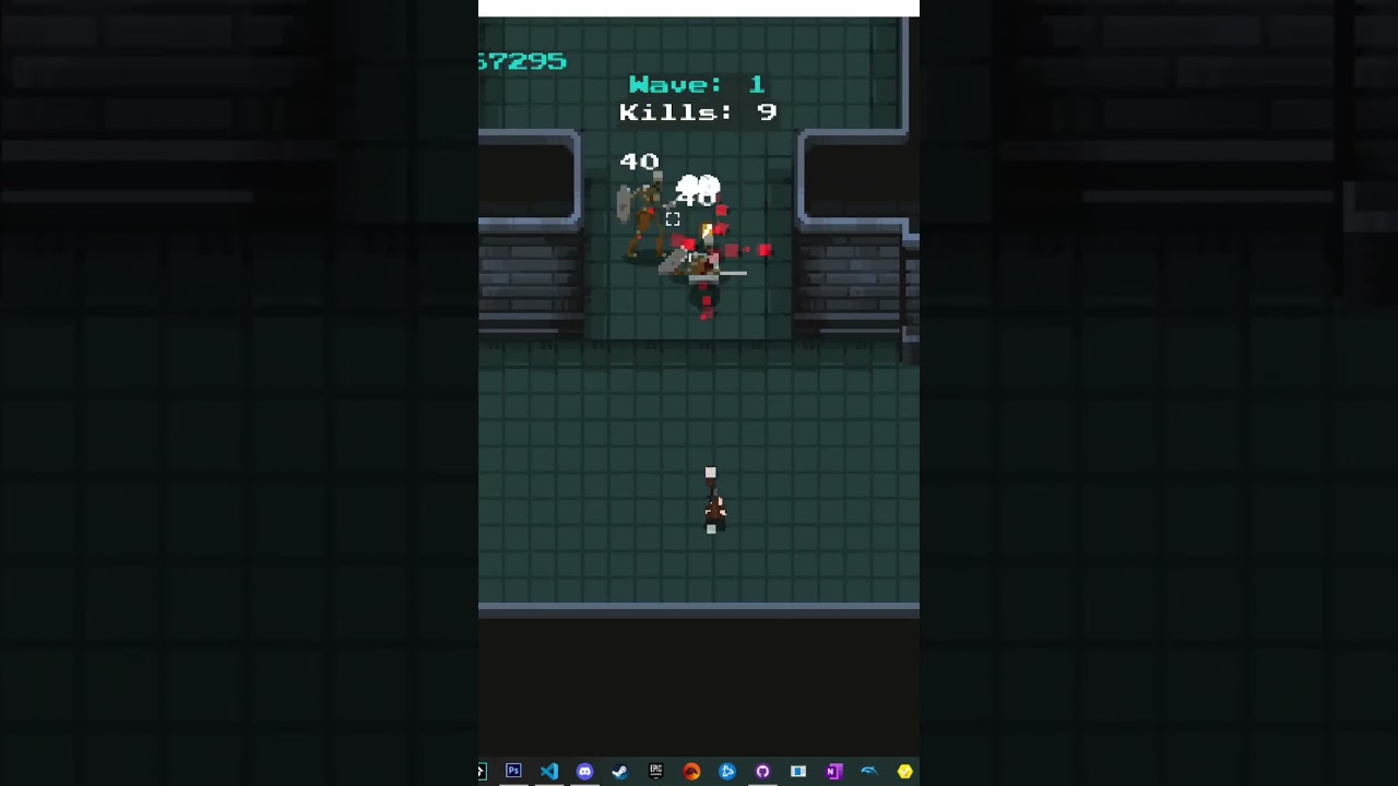 Game I worked on a while ago in C++ and #SDL2 #CPP #gamedevelopment