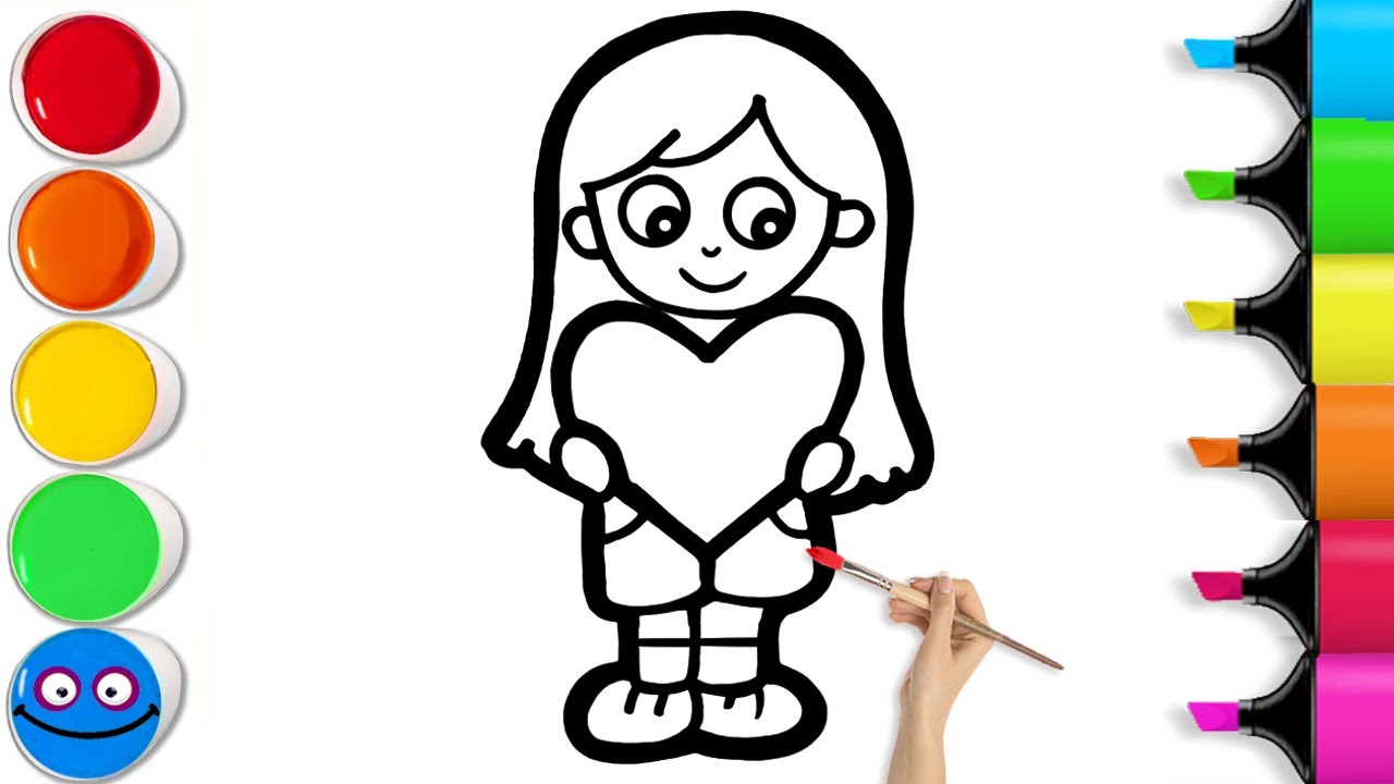 👧 Comment dessiner une jolie fille blonde | Tutoriel facile étape par étape