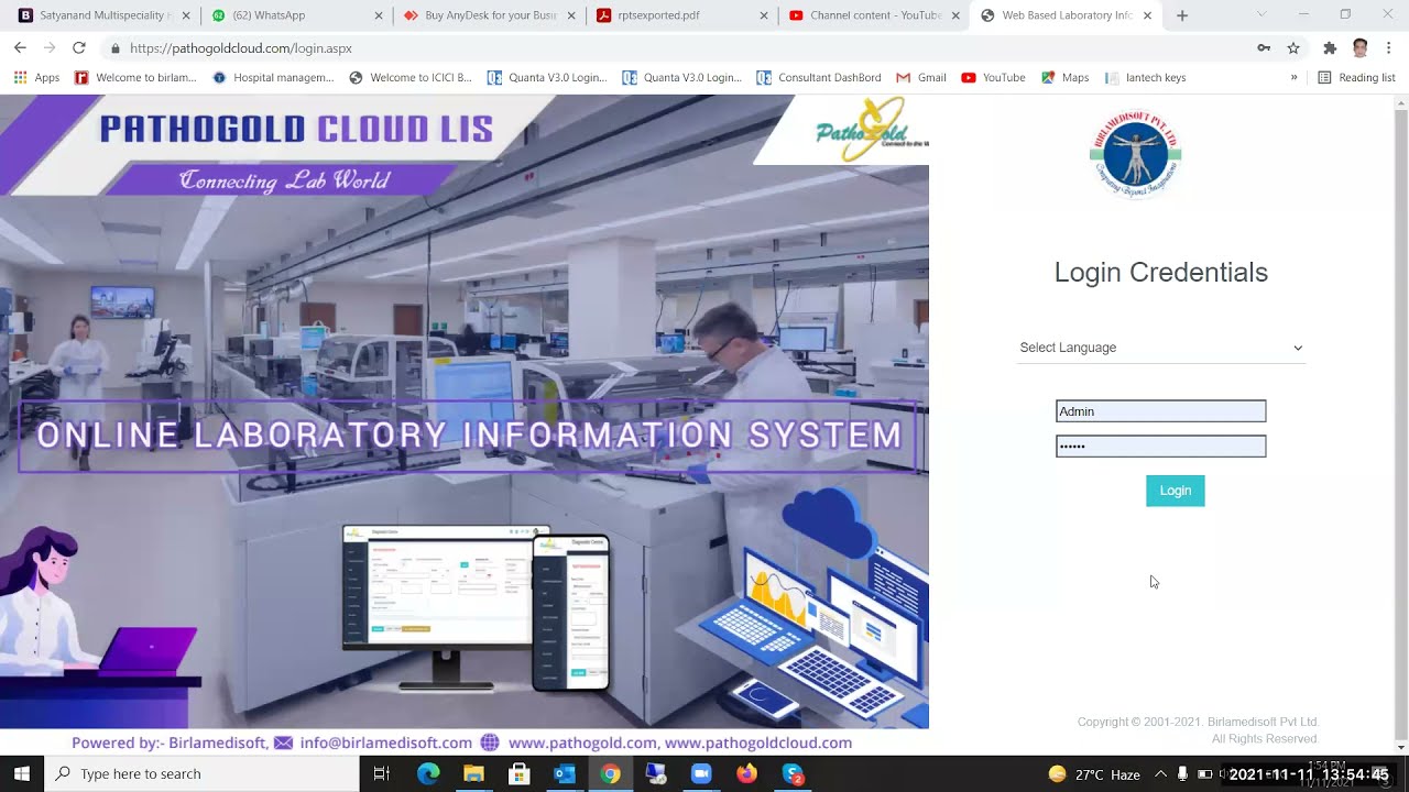 How to add Interpretation entry in PathoGoldCloud.Com, Online Cloud Based Lab Management Software.