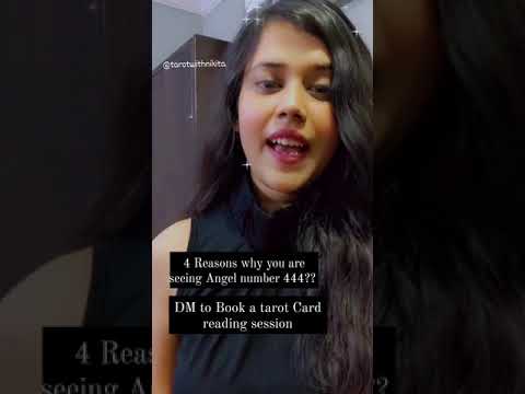 4 reasons why you keep seeing 444 | Angel number 444 meaning | Law of attraction | #shorts