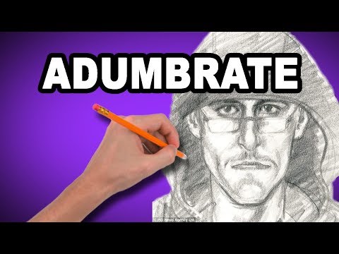 Learn English Words: ADUMBRATE - Meaning, Vocabulary with Pictures and Examples